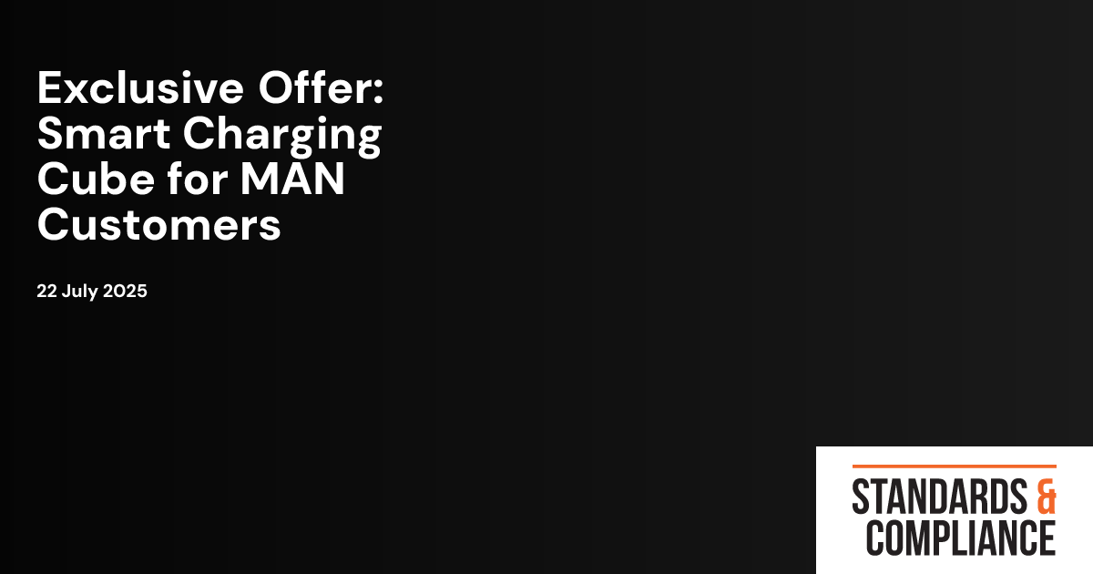 Exclusive Offer: Smart Charging Cube for MAN Customers | Standards ...